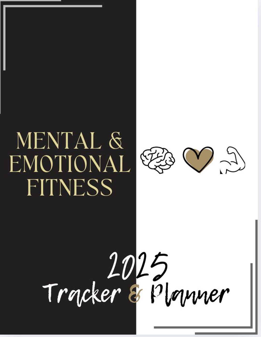 2025 Mental & Emotional Fitness Tracker Printable Manifestation Tracker ...