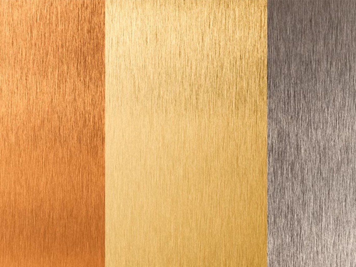 7 Gold & Silver Brushed Metal Textures | High-res Photoshop Backgrounds ...