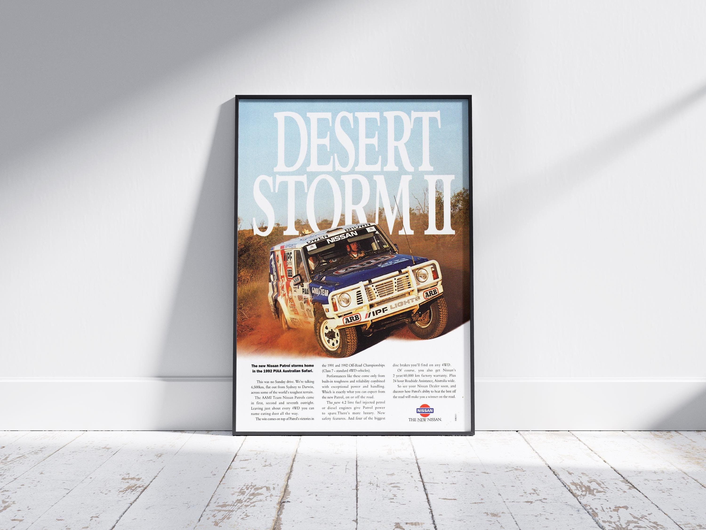 Trd Emblem Genuine Nissan Front Grille Badge For Patrol GQ Y60 Series 2 ...