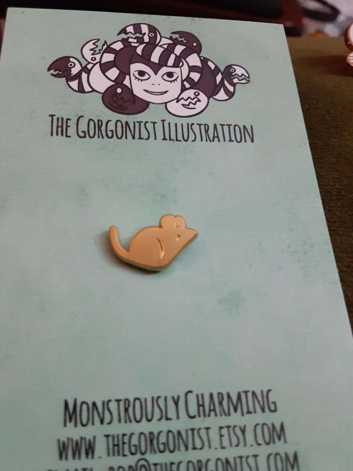 Tiny Metal Rat or Mouse Lapel Pins - Etsy