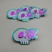 Crystal Skull Rainbow Metal Enamel Pin - Etsy Canada