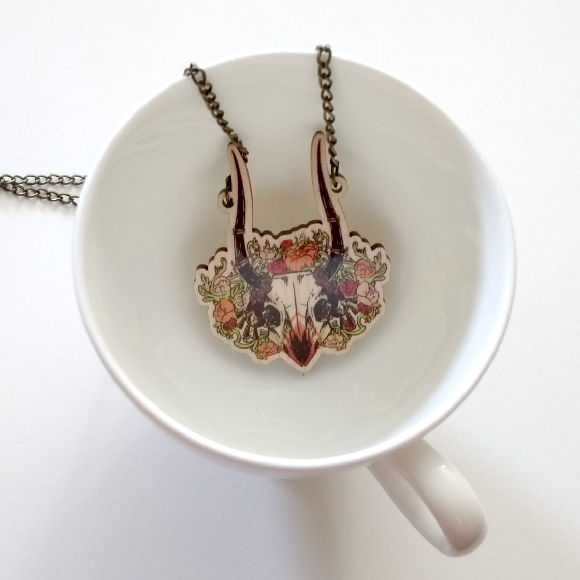 The Carrion Crown Charm Necklace - Etsy