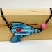 Retro Ray-gun Acrylic Charm Necklace - Etsy
