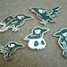 Furious Crow Cute Black Bird Hard Enamel Pin - Etsy