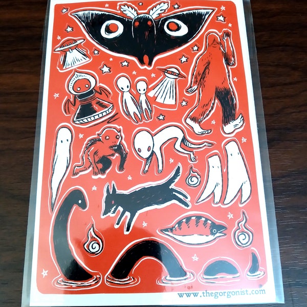 Let's Ride Chaotic Evil Burning Possum in a Tank Sticker / Vroom Vroom ...