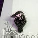 Furious Crow Cute Black Bird Hard Enamel Pin - Etsy