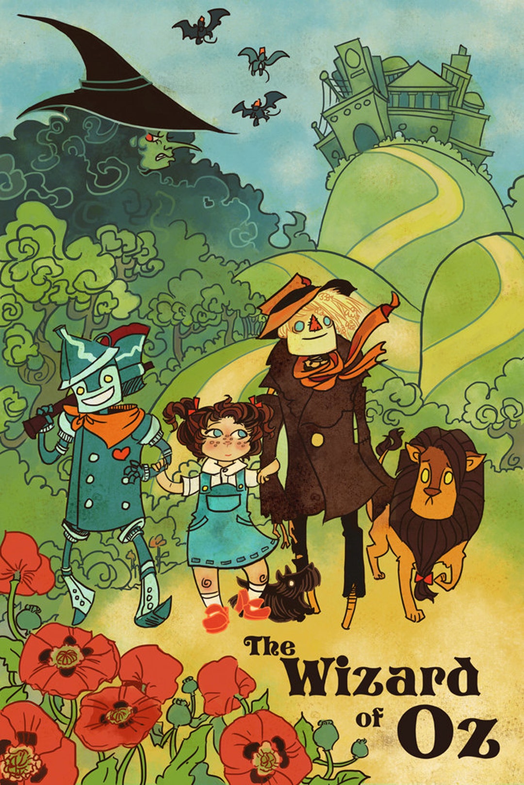 Off to See the Wizard Mini Poster Print - Etsy