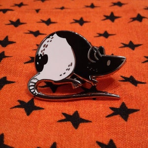 Hooded Rat Cute Pet Rat Enamel Pin - Etsy