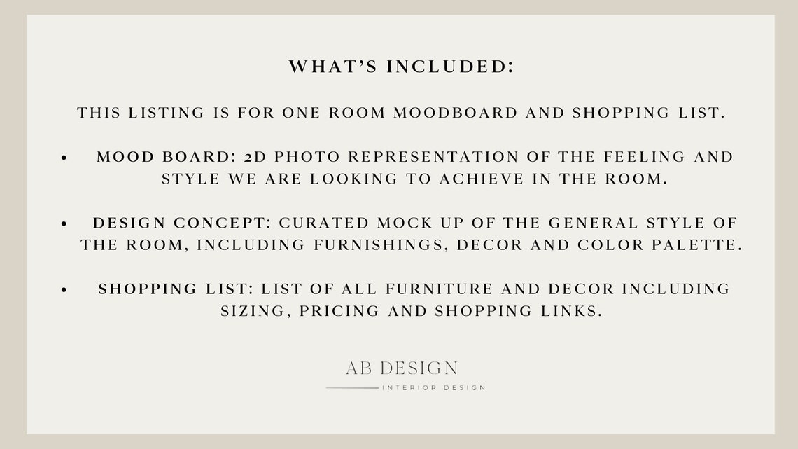 Custom Mood Board - Etsy