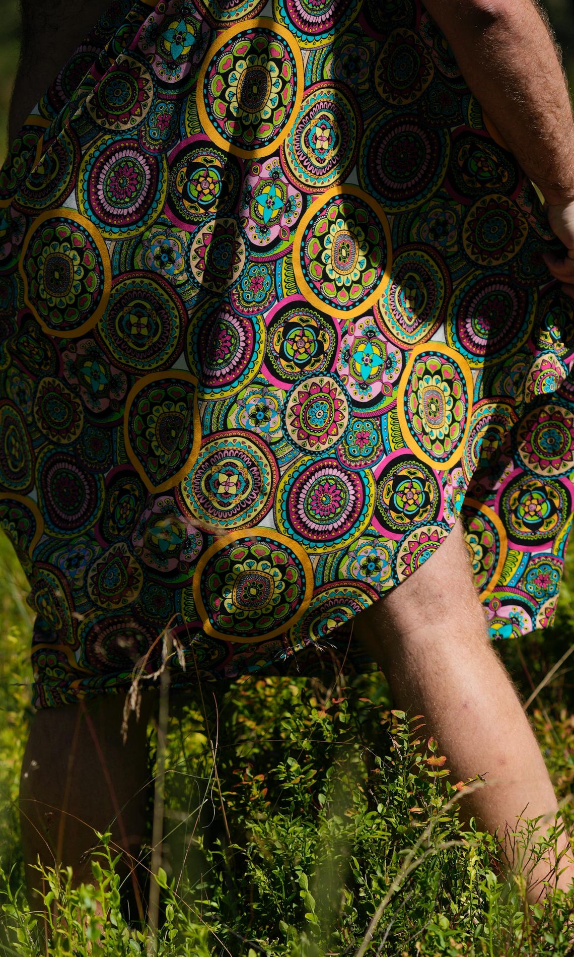 Pareodise Pareo for Men Mandala Pattern, Handmade, Gift for Him, Pareo ...