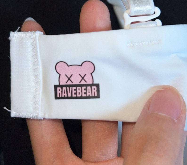 White Diamond Rave Outfit - Etsy