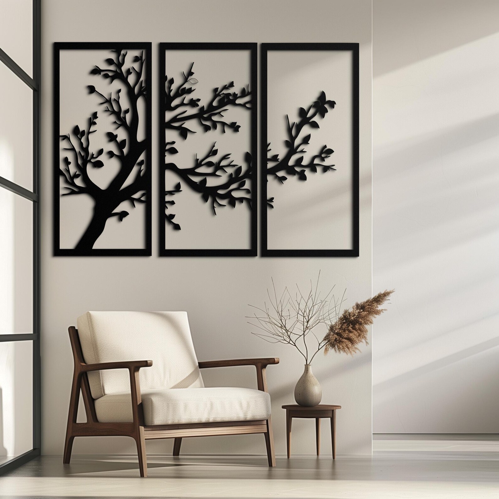 Tree Wall Art Collection | Modern Metal Decor for Nature Lovers - Etsy
