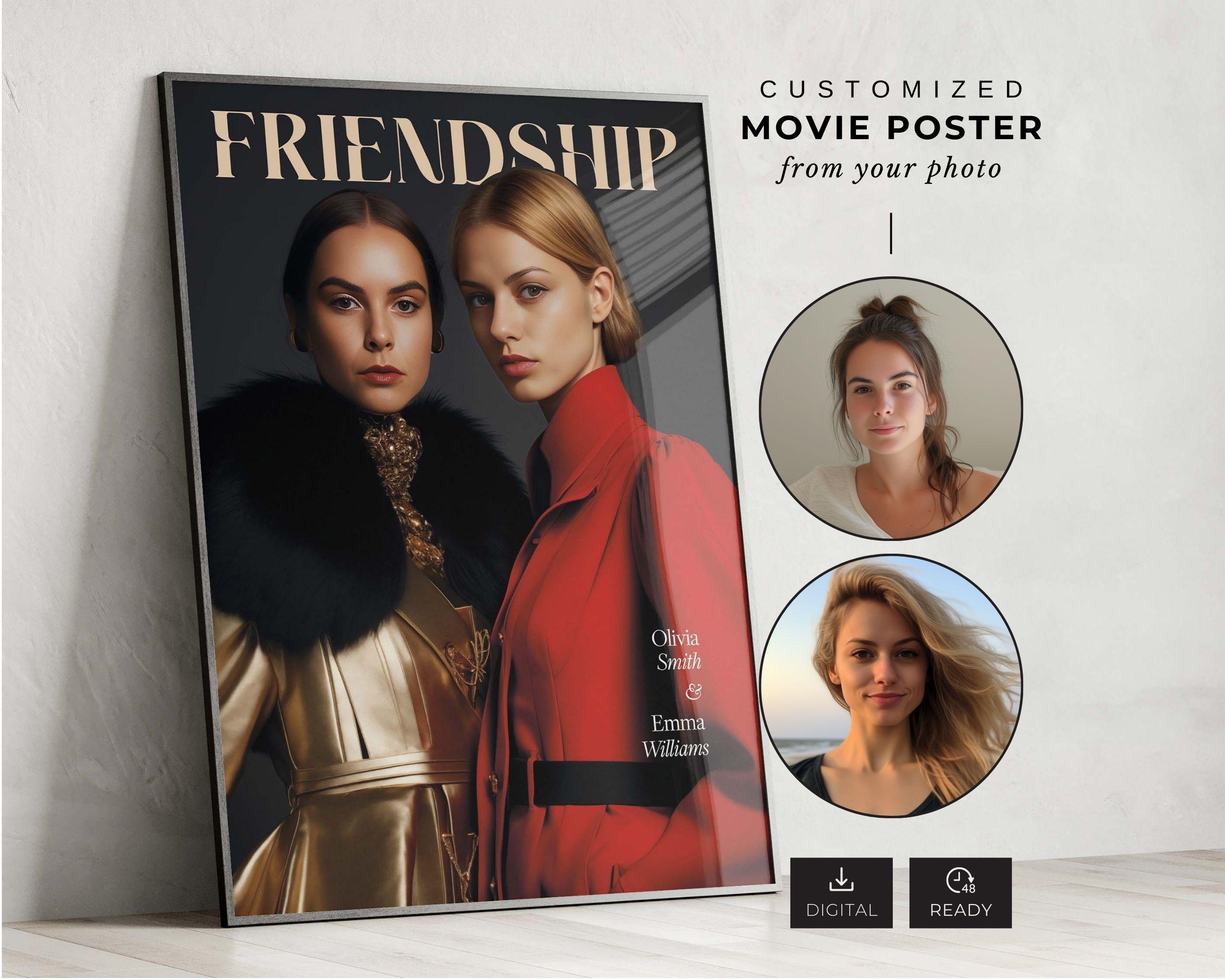 Custom Fashion Magazine Cover - Personalized Design With Your Photo ...