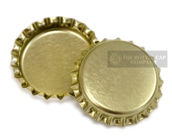 Gold bottle caps | Etsy