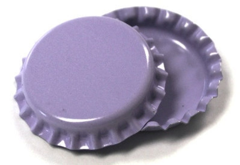 50 Purple ON BOTH SIDES Blank Bottlecaps Bottle Cap Bottlecap Caps ...