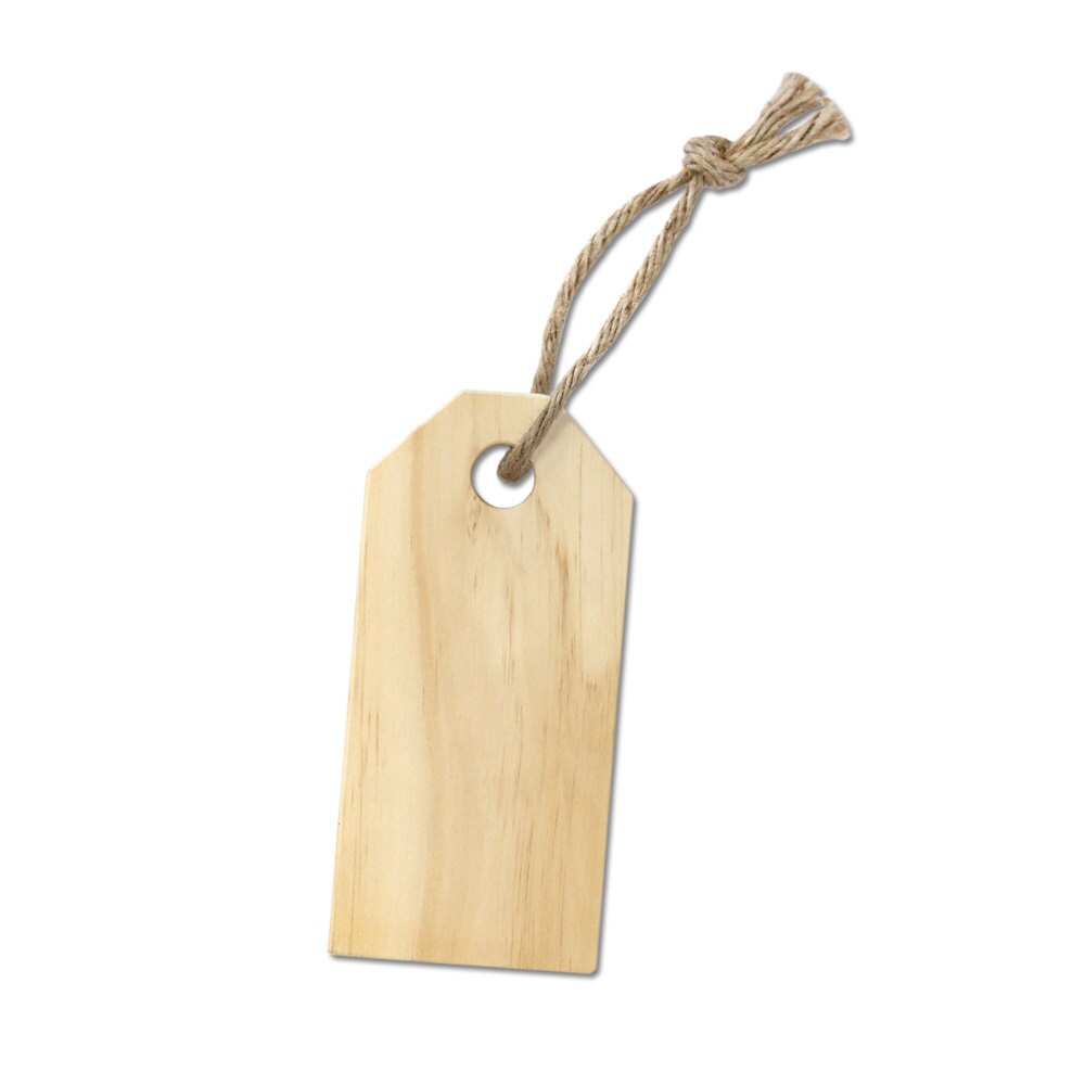 Large Wood Gift Tag Set of 5 | Etsy