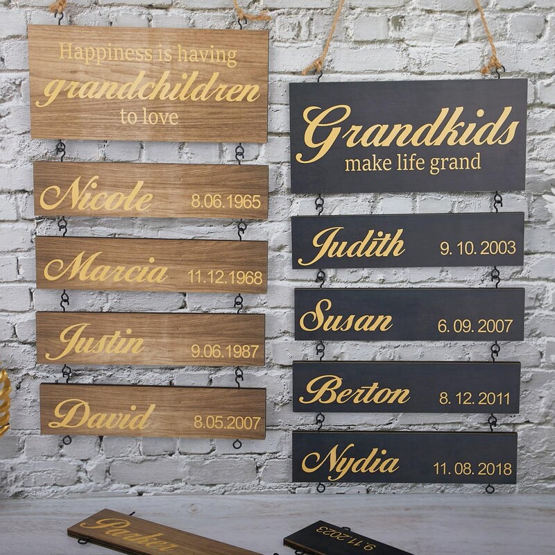 Grandparents Signs - Etsy