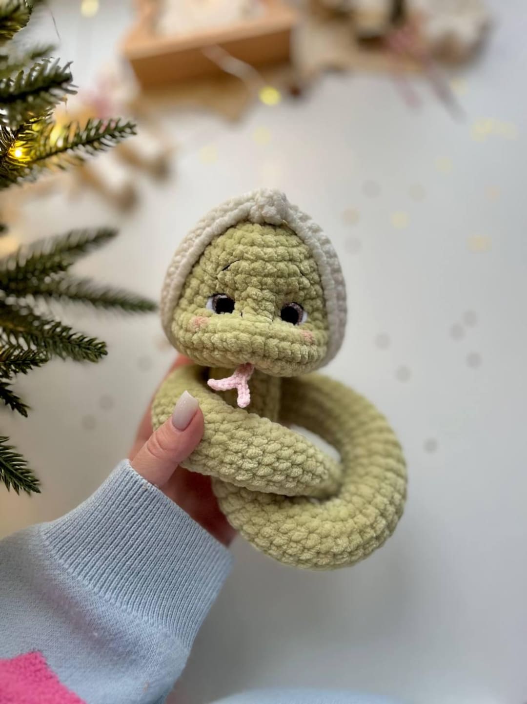 Crochet Pattern Snake, Amigurumi Snake, Toy Pattern Snake, Snake ...