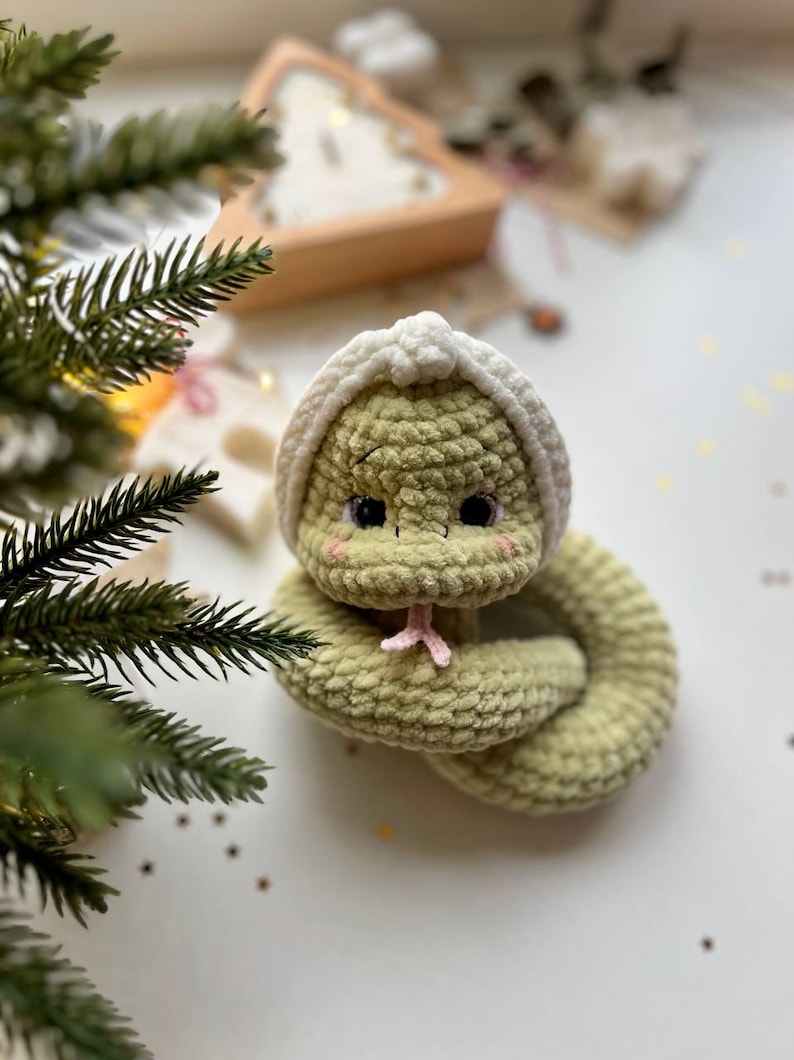 Crochet Pattern Snake, Amigurumi Snake, Toy Pattern Snake, Snake ...