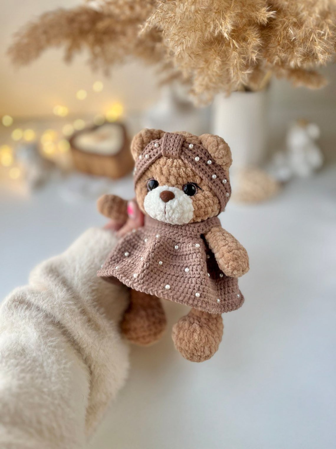 Crochet Pattern Teddy Bear, Amigurumi Bear, Toy Pattern Bear, Bear ...