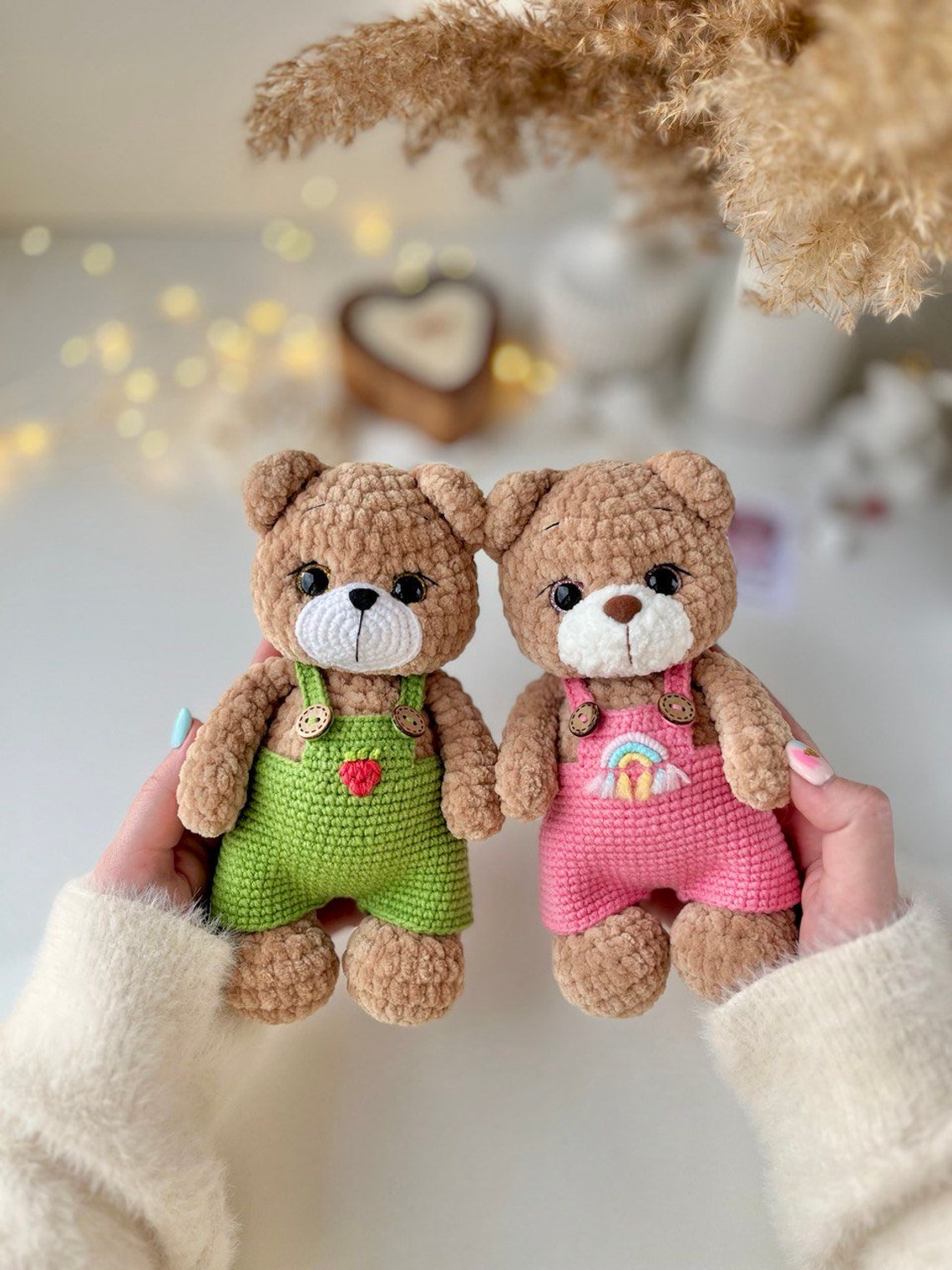 Crochet Pattern Teddy Bear, Amigurumi Bear, Toy Pattern Bear, Bear ...
