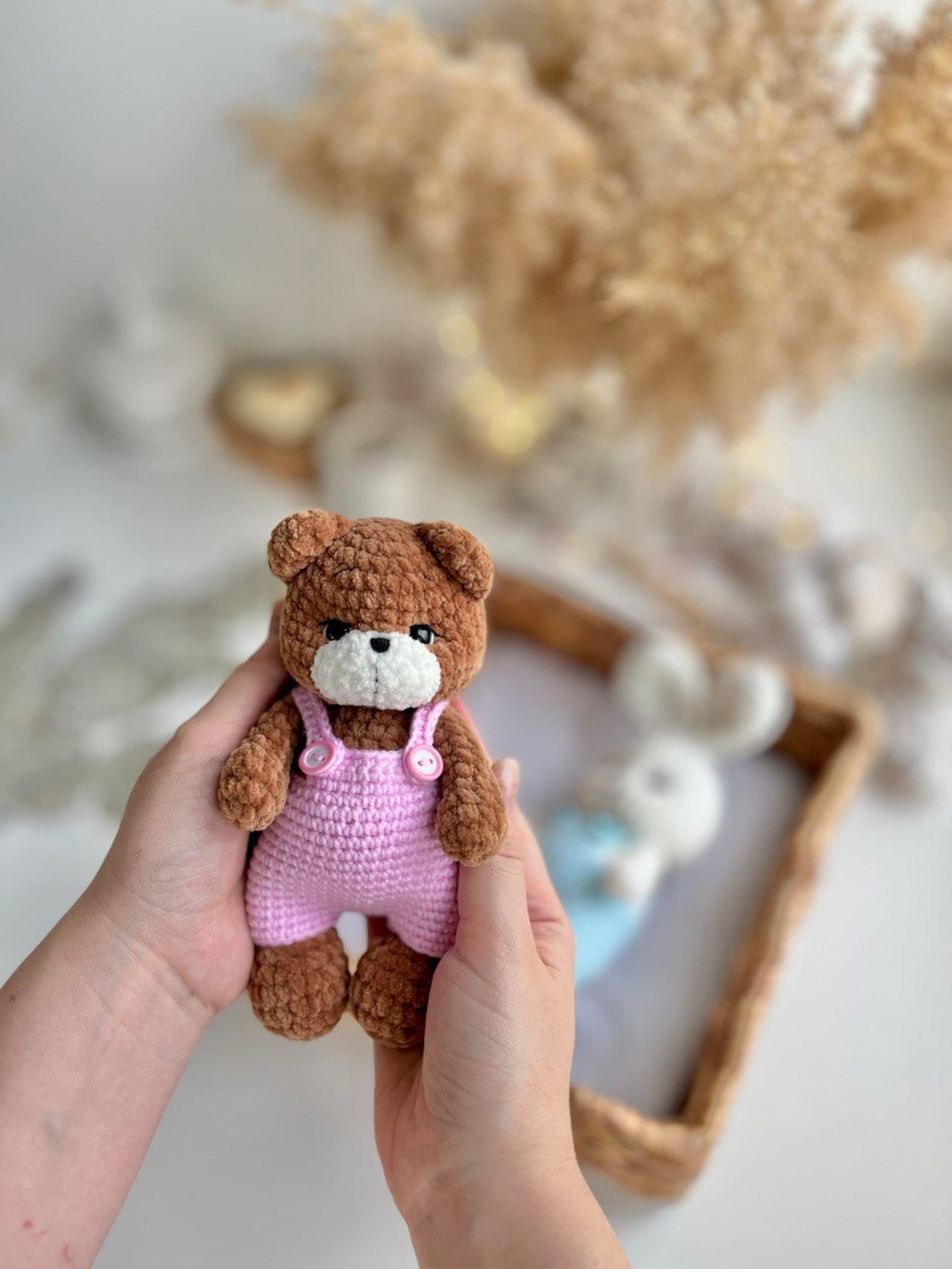 Crochet Pattern Teddy Bear, Amigurumi Bear, Toy Pattern Bear, Bear ...
