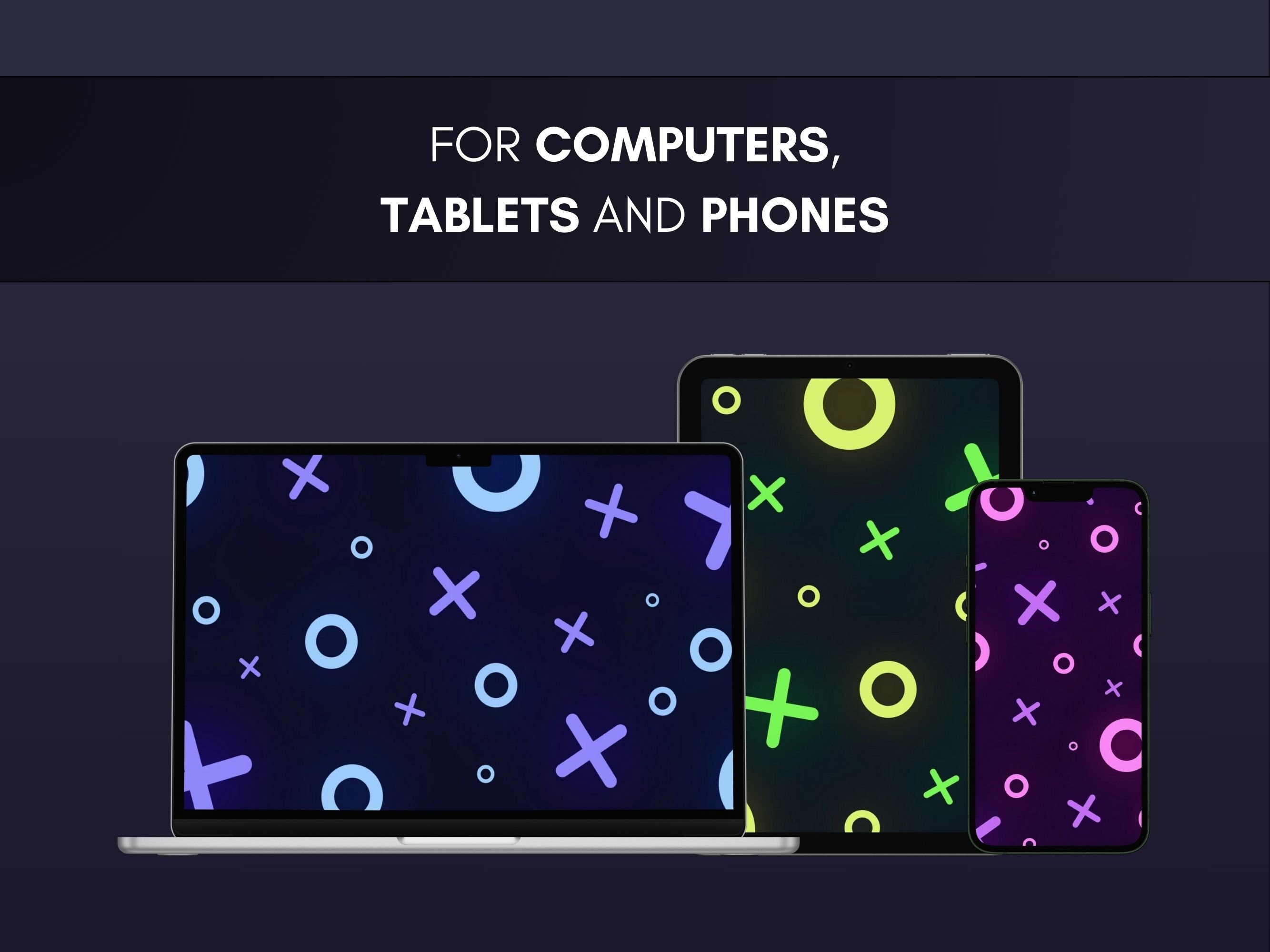 Glowing Wallpapers for Computer, Phone and Tablet, Desktop Background ...