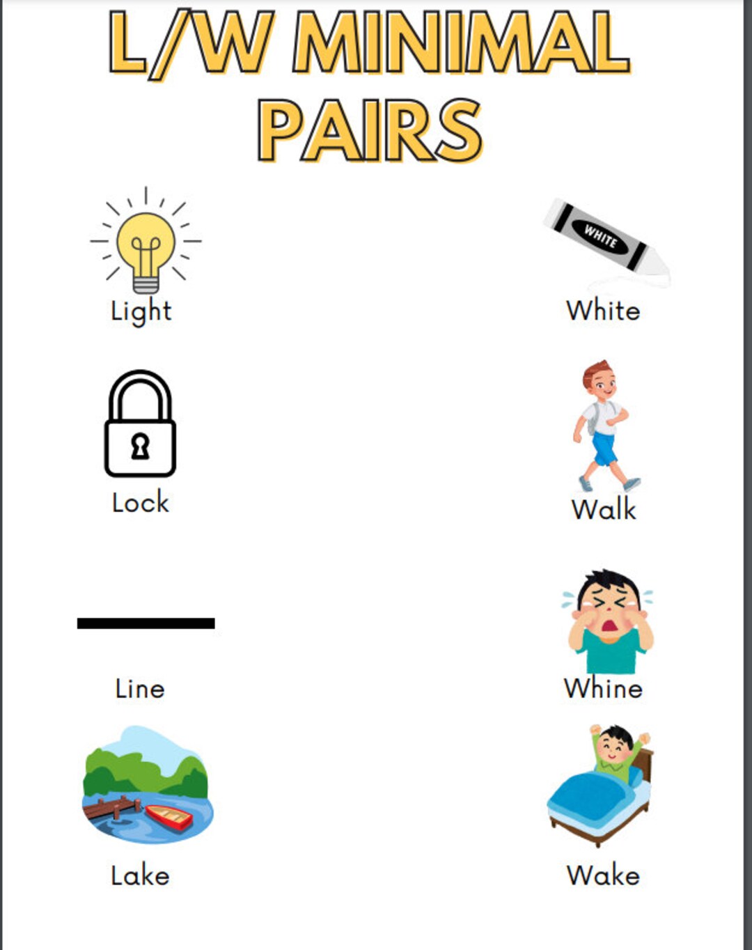 Minimal Pairs Bundle - Etsy