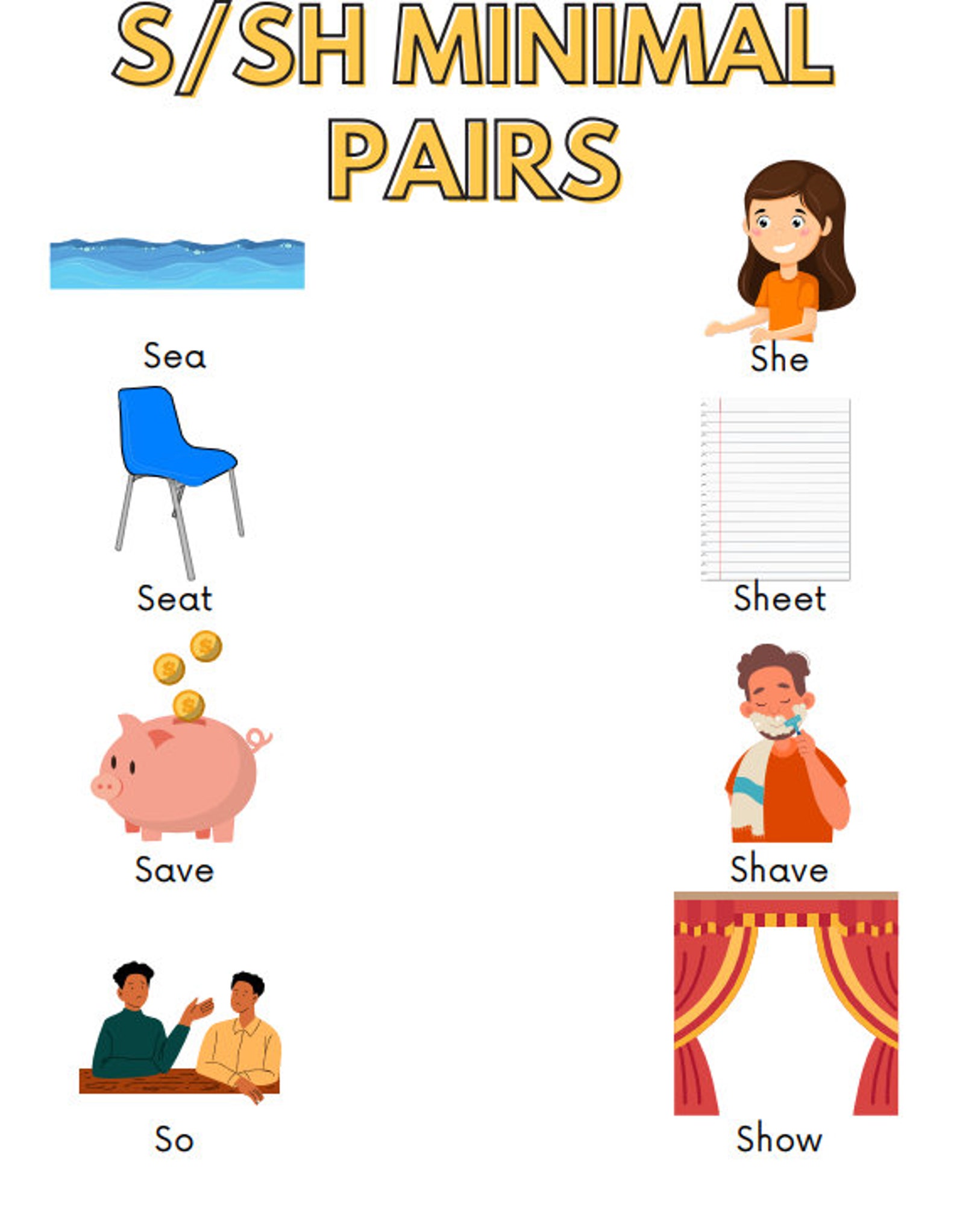 Minimal Pairs Bundle - Etsy