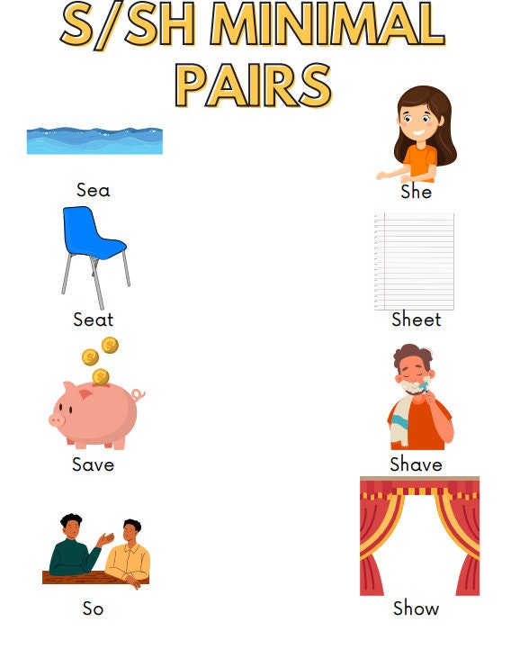 Minimal Pairs Bundle - Etsy