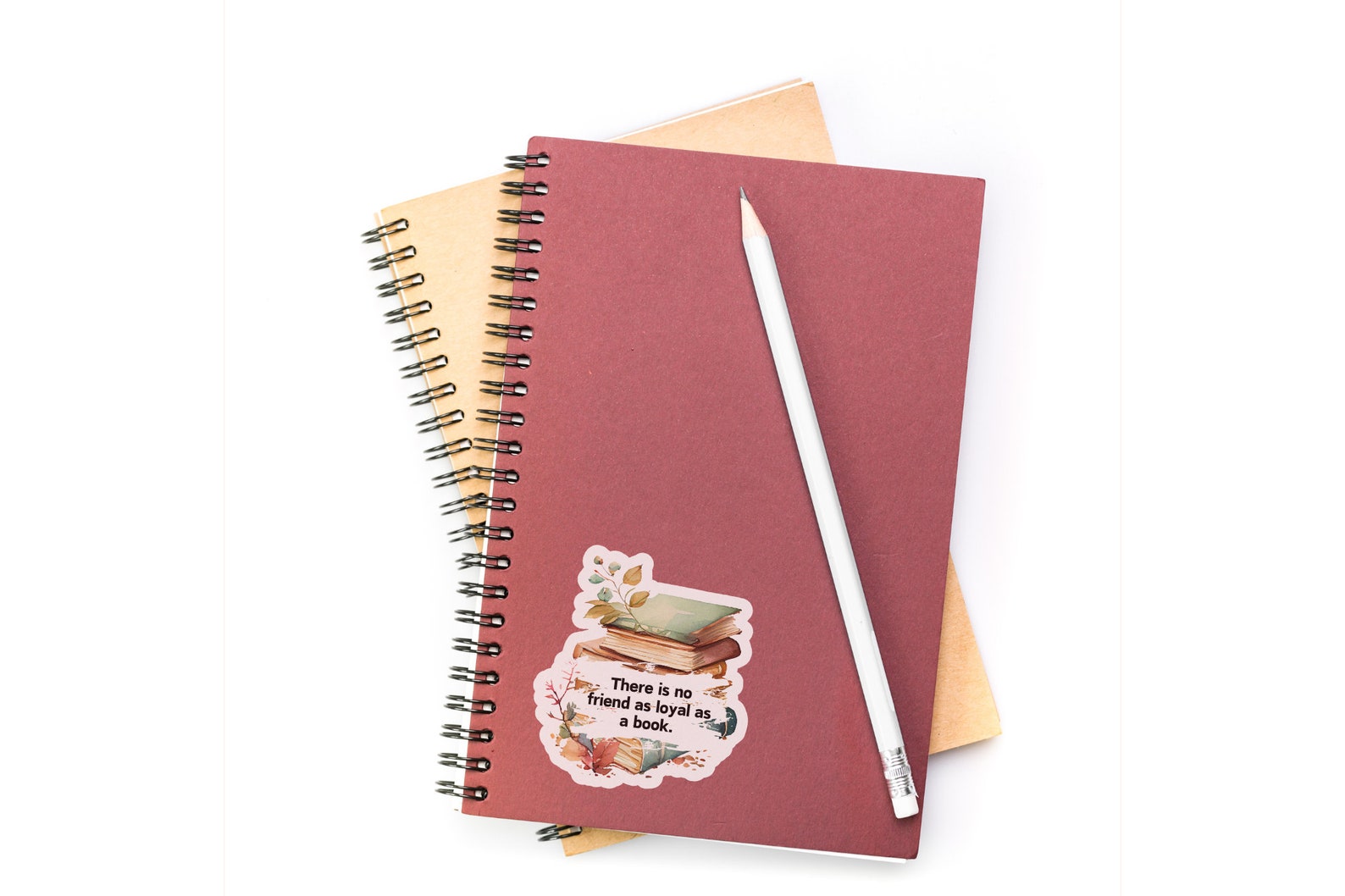 Cute Books Printable Stickers Png, Inspirational Sticker Png, Print and ...