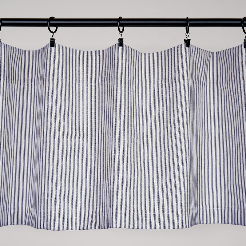 Blue Valances - Etsy