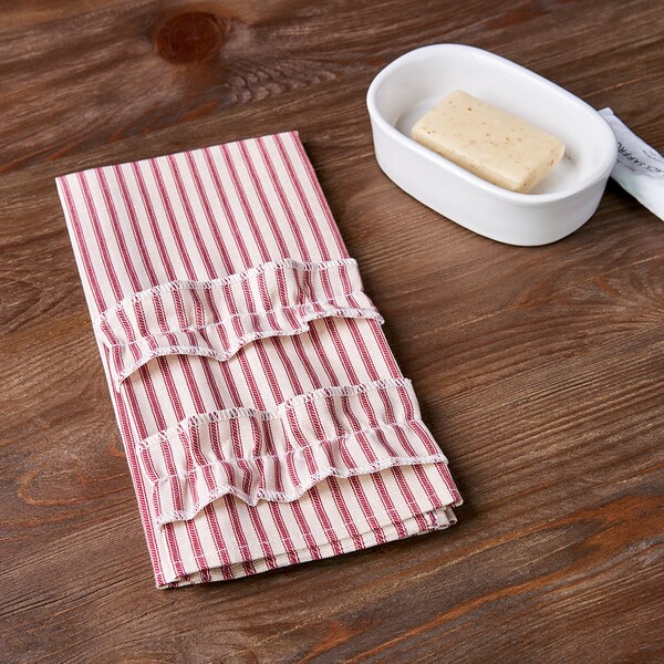 Ruffle Hand Towel - Etsy