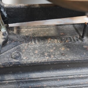 Antique Cast Iron forge Steelyard Scales c. 1870s - Etsy