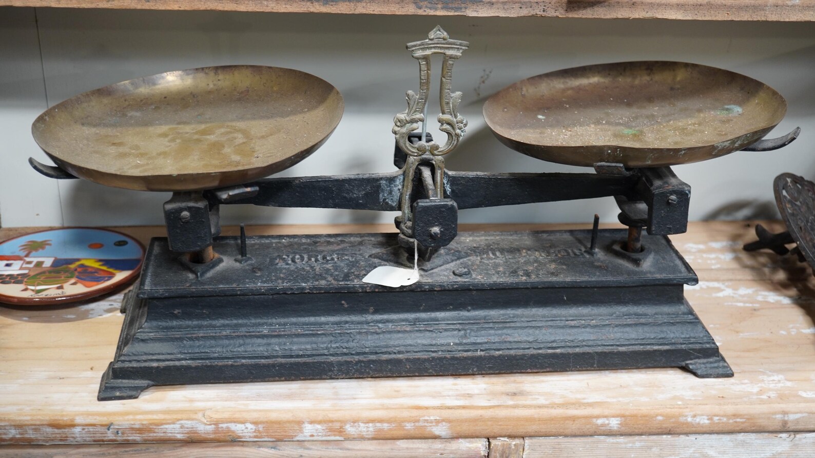 Antique Cast Iron forge Steelyard Scales c. 1870s - Etsy