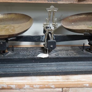 Antique Cast Iron forge Steelyard Scales c. 1870s - Etsy