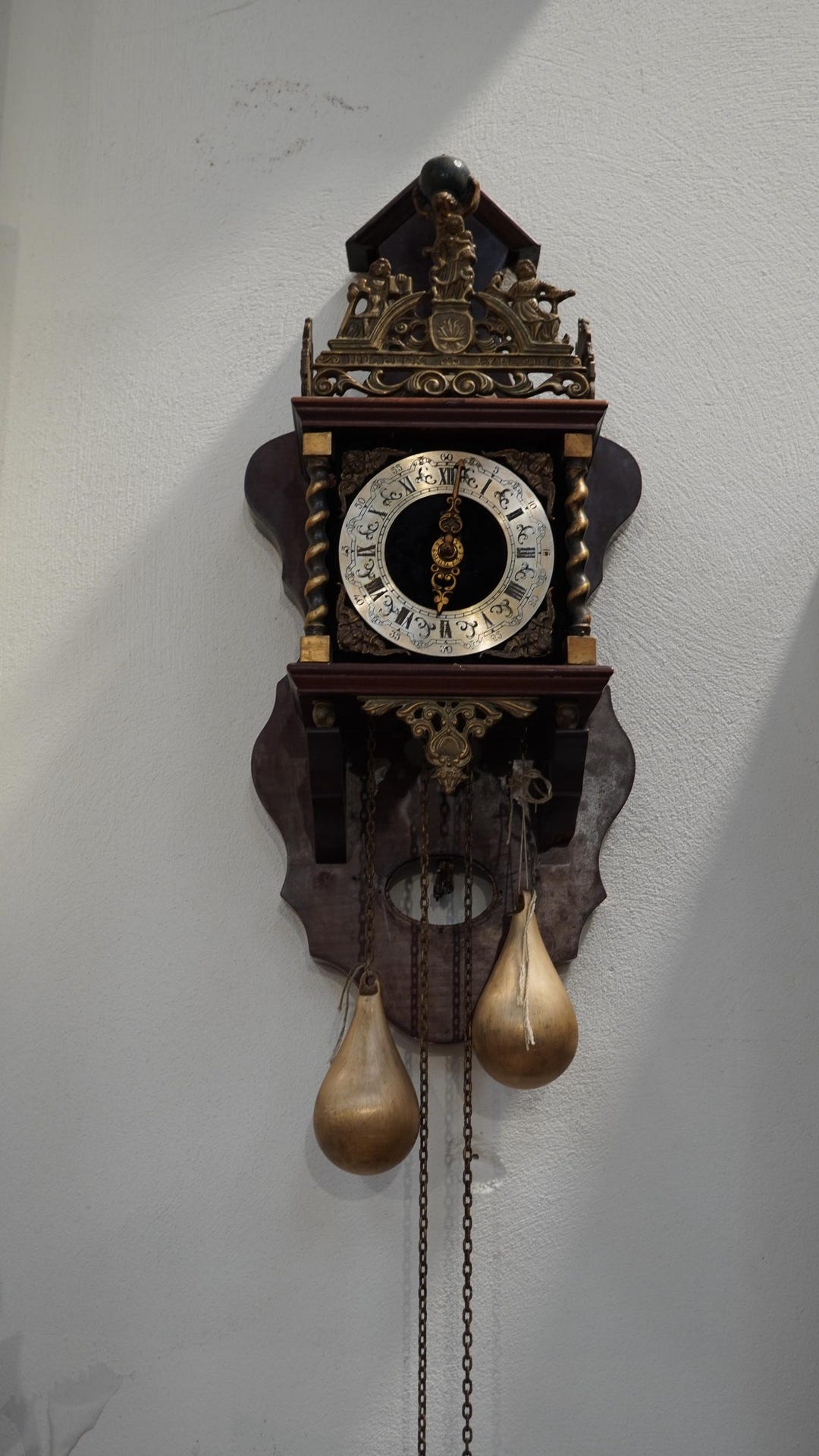 Antique Dutch Wall Clock 17th Century Style - Etsy