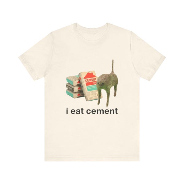 I Eat Cement Shirt - Etsy