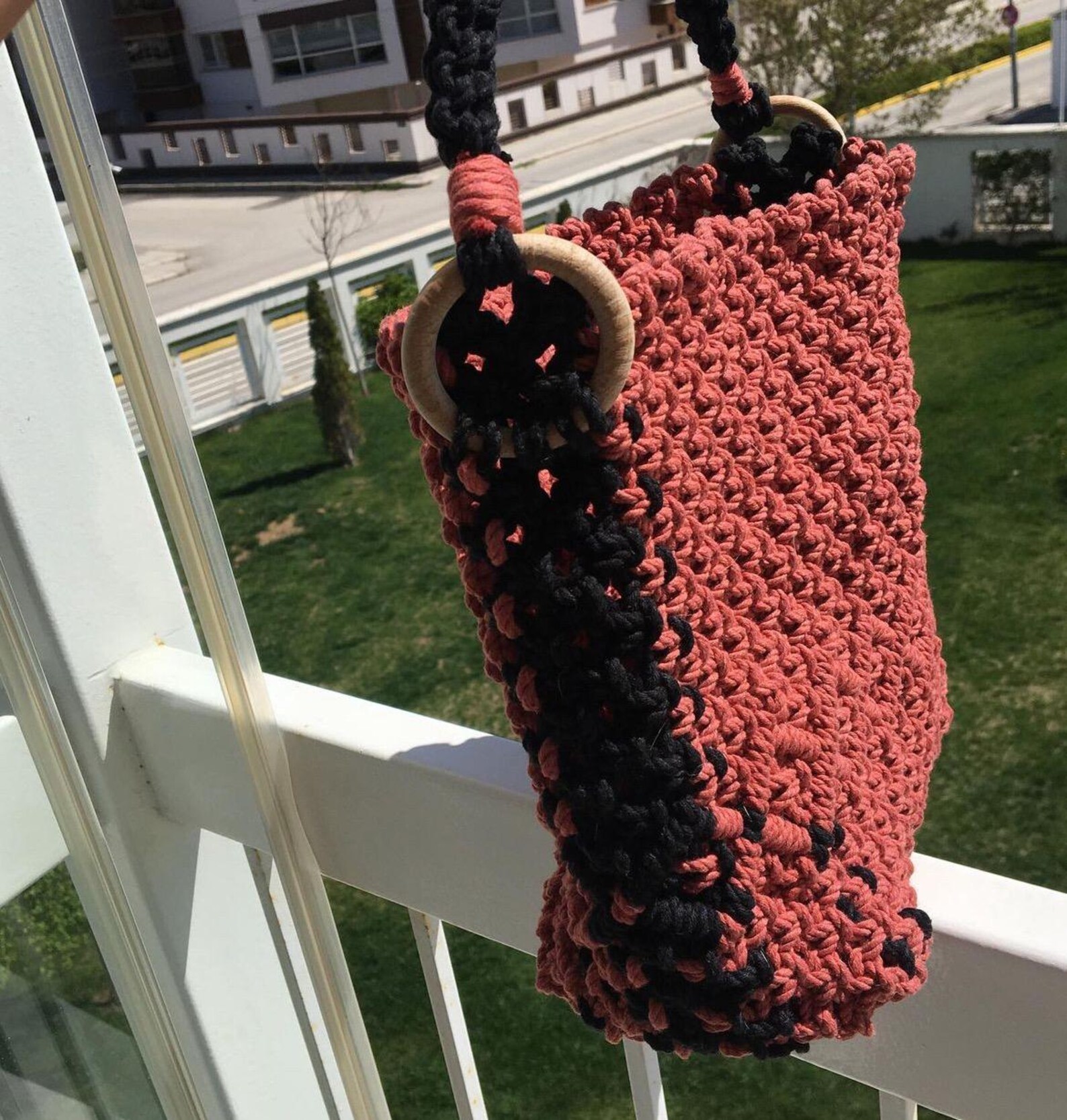 Macrame Bag , Handmade Macrame Bag, Shoulder Macrame Bag - Etsy