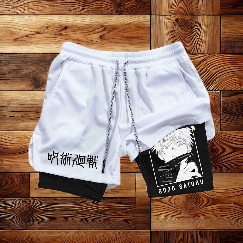 Anime Gym Shorts - Etsy