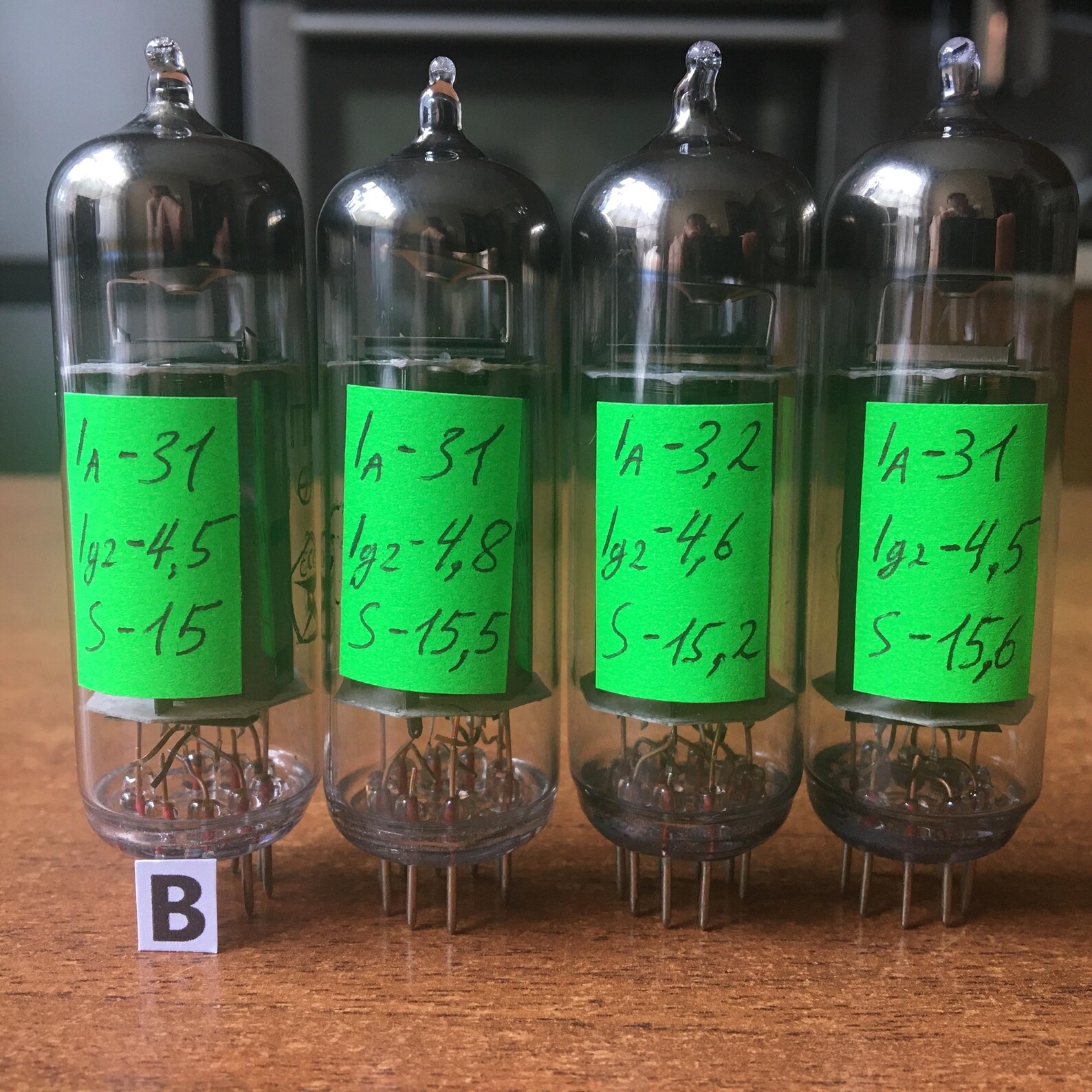 4pcs 6P15P Vacuum Tube Pentode EL83, EL803S, EL863, 6CK6, 6CL6, 6L43 ...