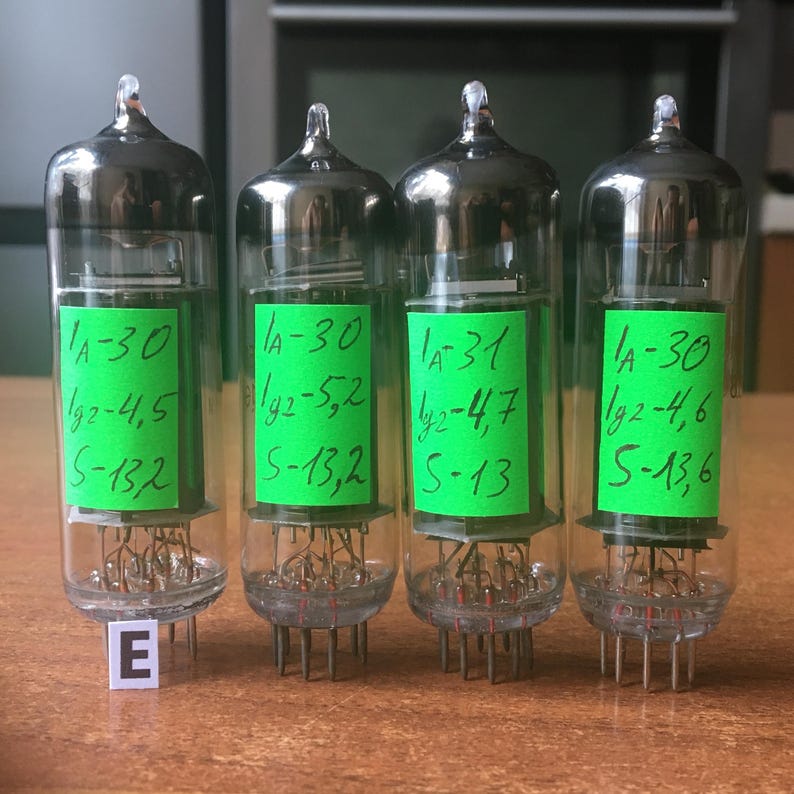 4pcs 6P15P Vacuum Tube Pentode EL83, EL803S, EL863, 6CK6, 6CL6, 6L43 ...