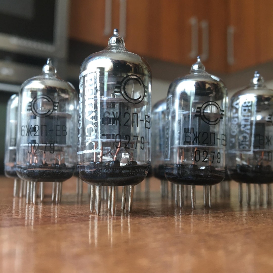 4pcs 6J2P-EV Vacuum Tubes Pentode 6AS6, 409A, 5725 USSR - Etsy