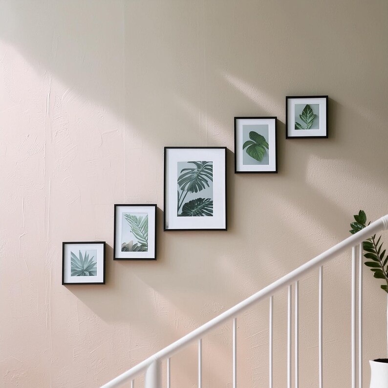 Nail-free Frame Collage Set for Aesthetic Walls 5 Pieces 12x16, 8x12 ...