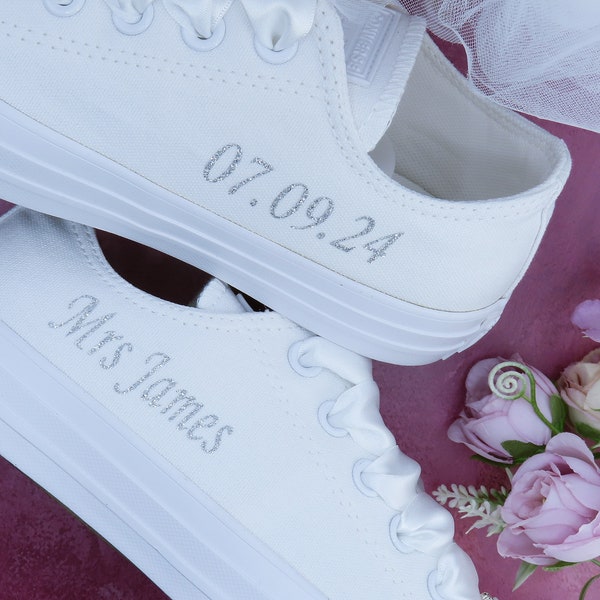 Wedding Converse - Etsy