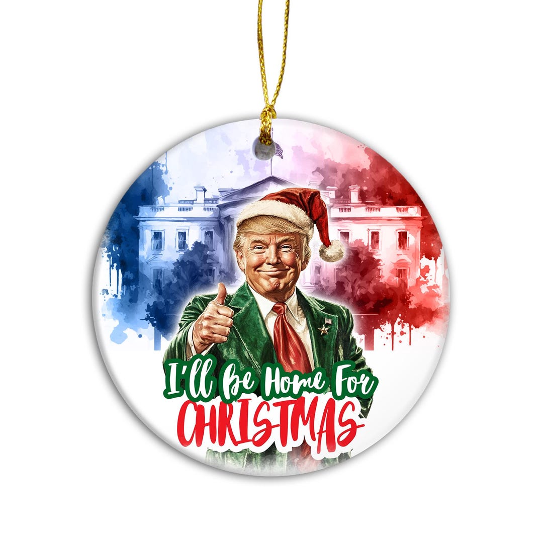 Trump Will Be Home for Christmas 2024 Deck the Hall With MAGA Santa ...