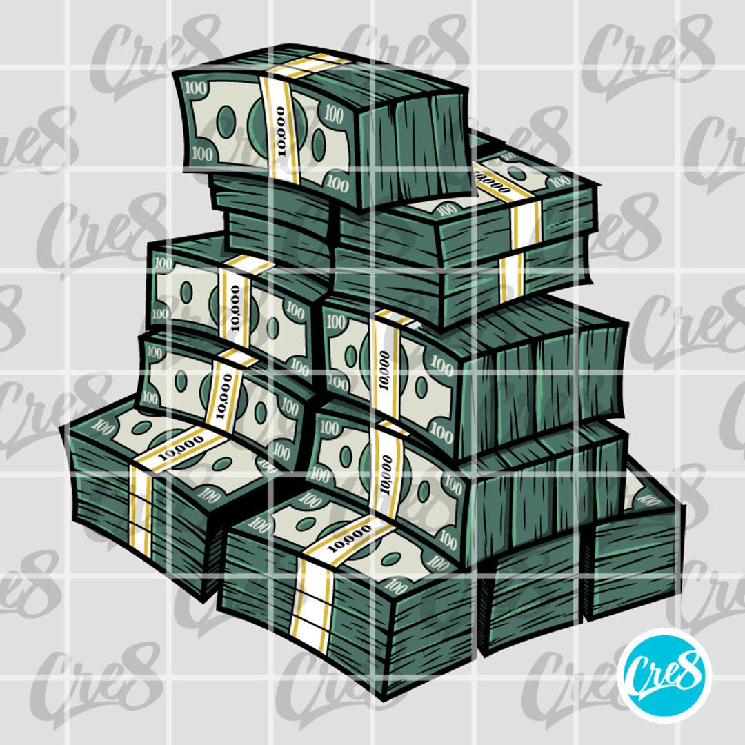 Money Stack Art - Etsy