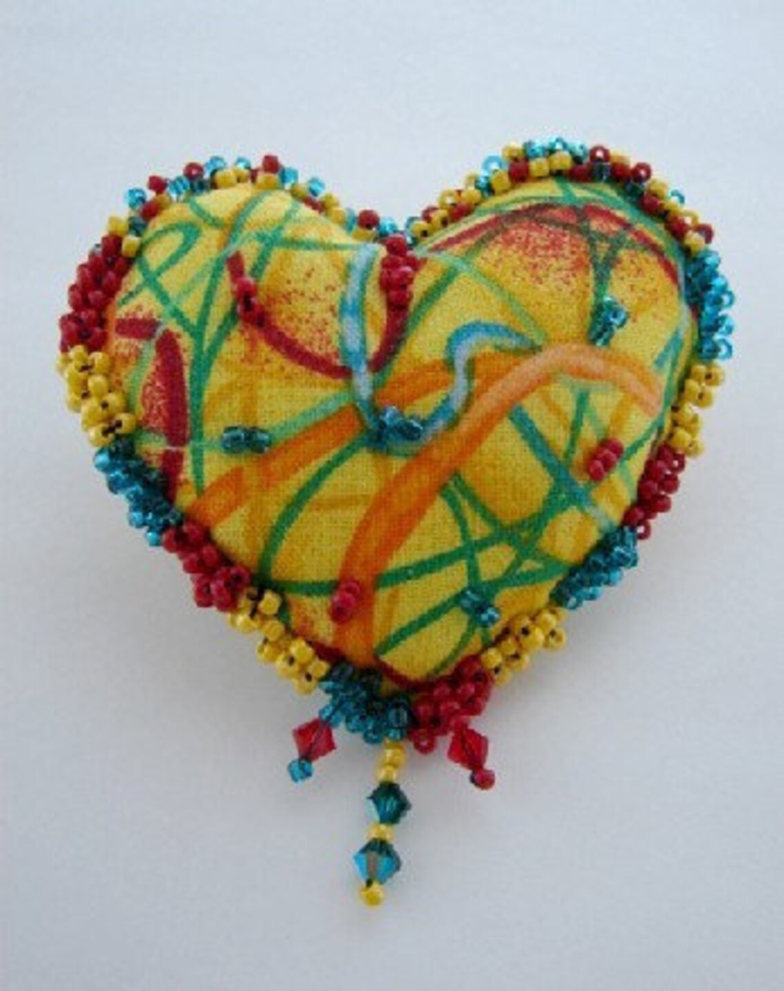 Fiesta Heart Pin Corazón similar hecho a pedido por pedido - Etsy España