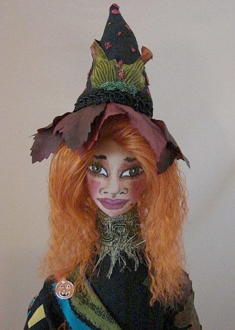 Art Doll Witch-leona the Witch made to Order by Request-similar Doll ...