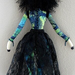 Vampire Art Doll-vampirena-ooak-female Vampire Doll (made to Order) - Etsy